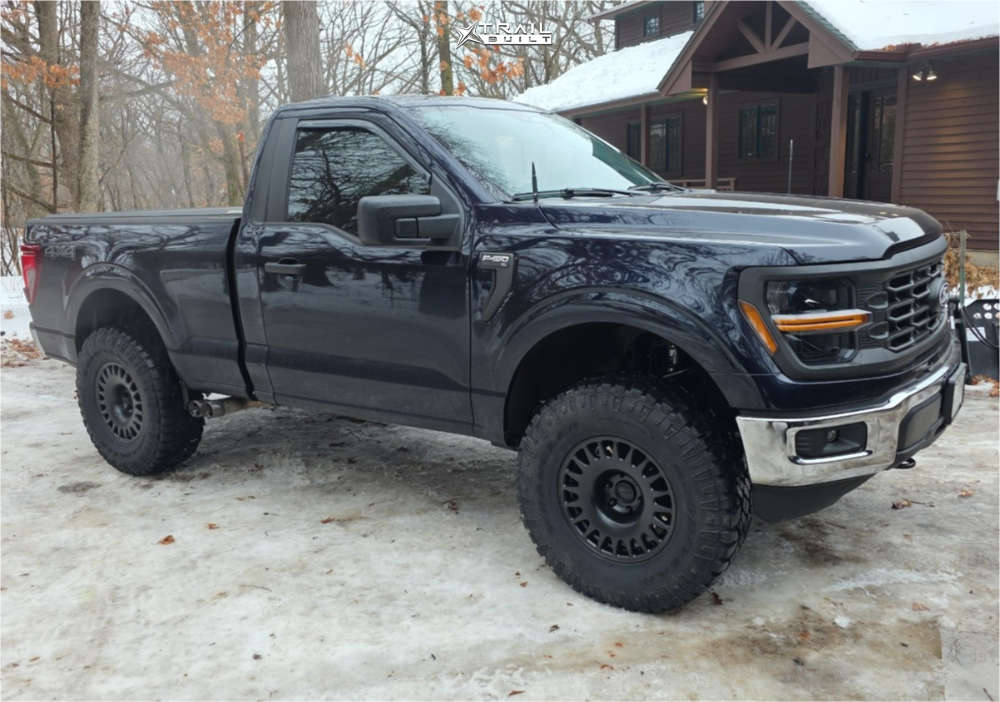 2024 Ford F-150 Wheel Offset Aggressive > 1" Outside Fender Suspension ...