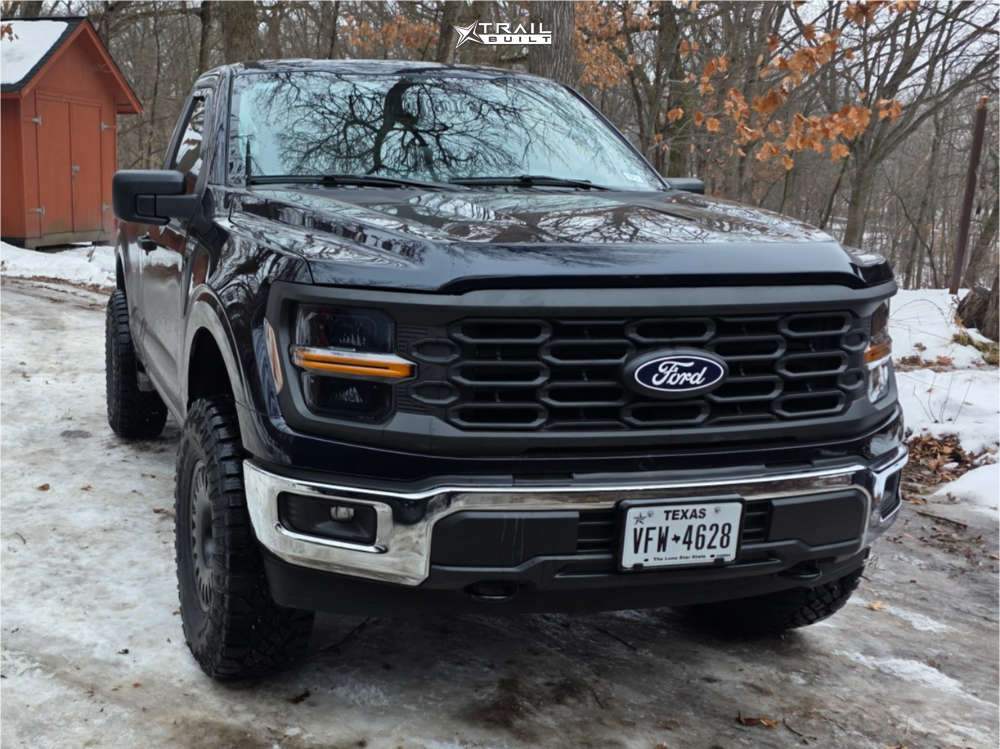 2024 Ford F-150 Wheel Offset Aggressive > 1" Outside Fender Suspension ...