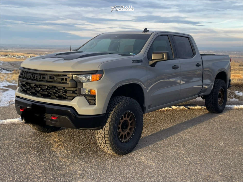 2025 Chevrolet Silverado 1500 Wheel Offset Aggressive > 1" Outside ...
