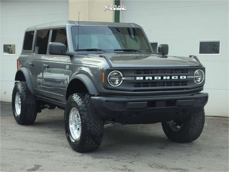 2025 Ford Bronco Wheel Offset Aggressive > 1" Outside Fender Suspension ...