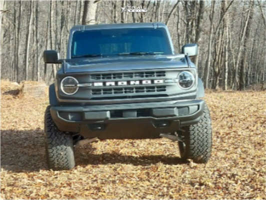 2025 Ford Bronco Wheel Offset Aggressive > 1" Outside Fender Suspension ...