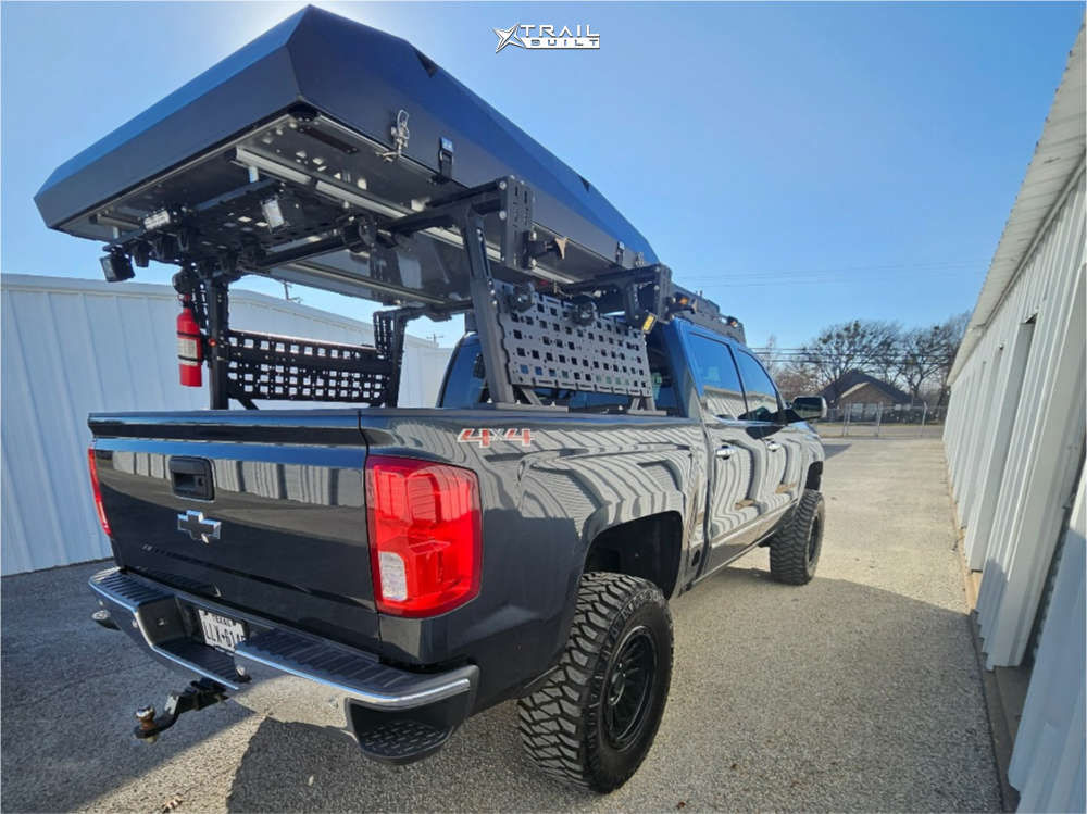 2017 Chevrolet Silverado 1500 Wheel Offset Aggressive > 1" Outside ...