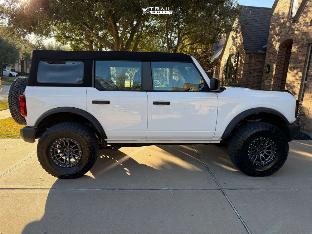 2025 Ford Bronco Wheel Offset Aggressive > 1" Outside Fender Suspension ...