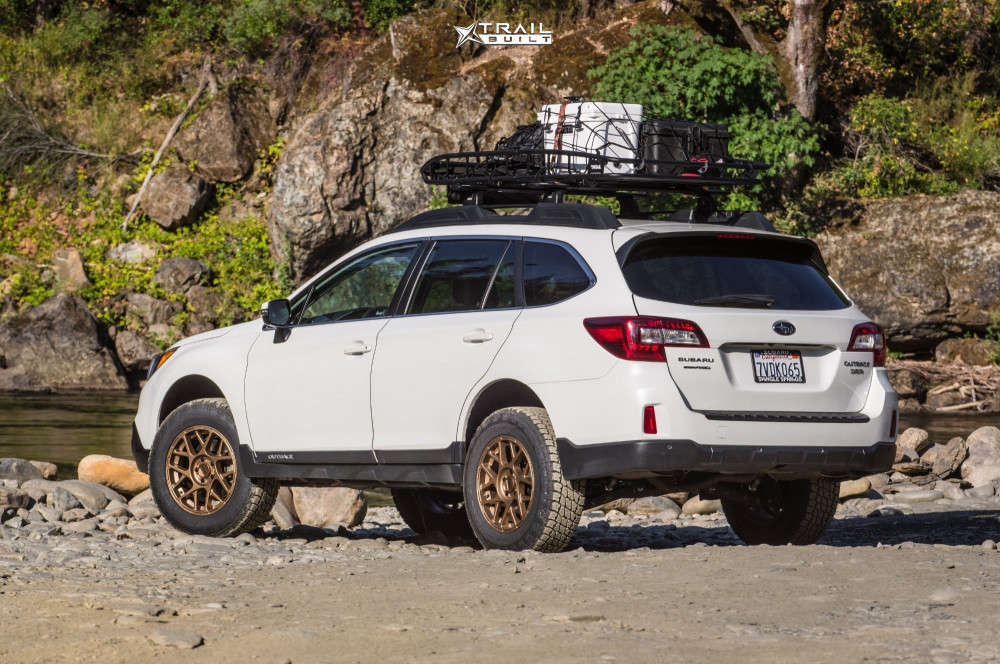 2017 Subaru Outback Wheel Offset Flush Lifted | 497495 | TrailBuilt Off ...