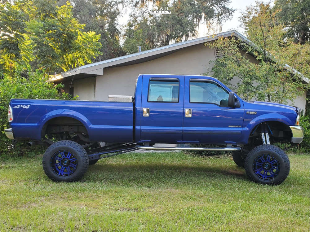 2003 Ford F-350 Super Duty Wheel Offset Super Aggressive 3"-5" Lifted ...