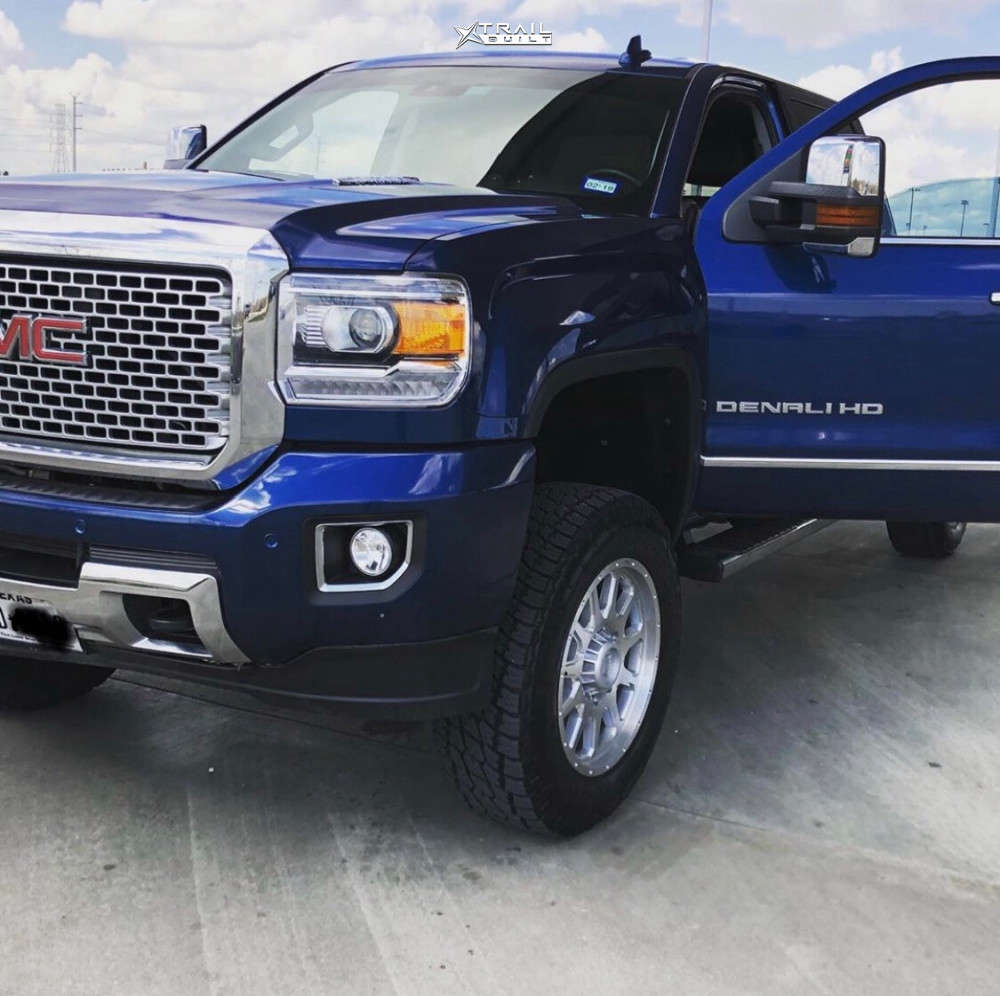 2015 GMC Sierra 2500 HD Wheel Offset Slightly Aggressive Suspension ...
