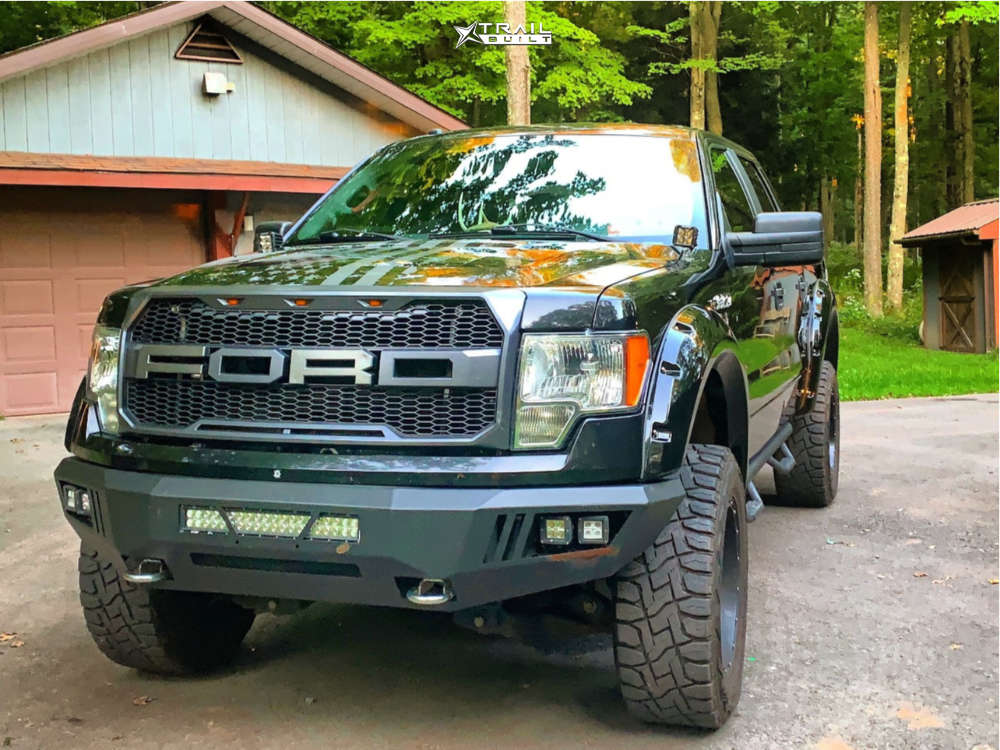 2013 Ford F-150 Wheel Offset Super Aggressive 3"-5" Suspension Lift 6 ...