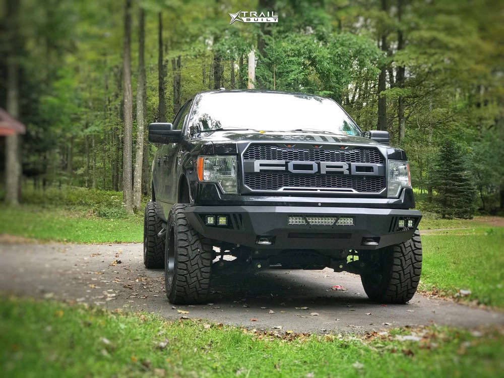 2013 Ford F-150 Wheel Offset Super Aggressive 3"-5" Suspension Lift 6 ...