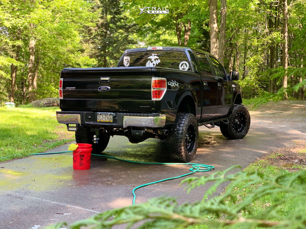 2013 Ford F-150 Wheel Offset Super Aggressive 3"-5" Suspension Lift 6 ...