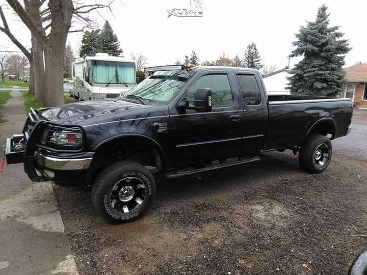 2001 Ford F-150 Wheel Offset Nearly Flush Suspension Lift 5" | 791510 ...