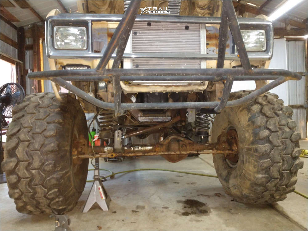 1986 Ford Bronco II Wheel Offset Hella Stance >5" Suspension Lift 6 ...