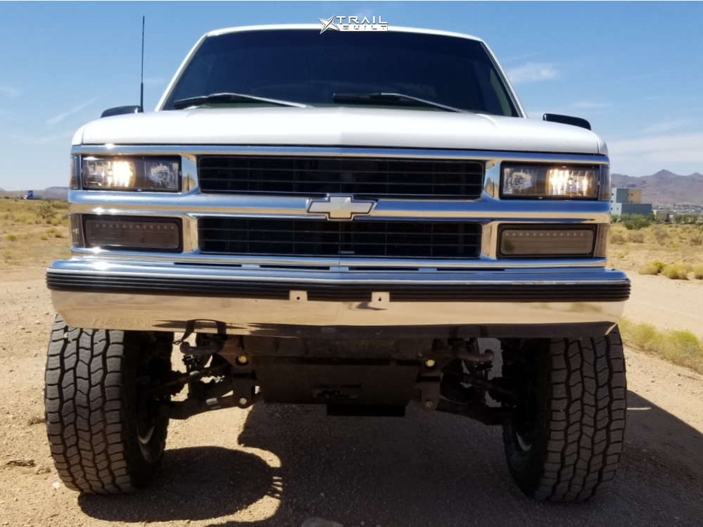 1998 Chevrolet K2500 Wheel Offset Super Aggressive 3"-5" Suspension ...