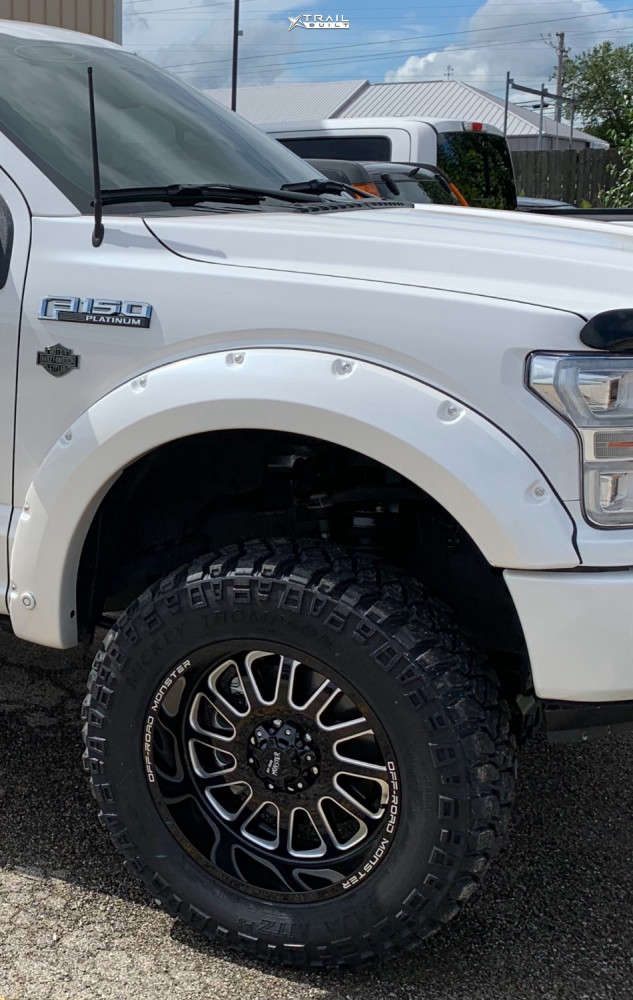 2018 Ford F-150 Wheel Offset Super Aggressive 3"-5" Suspension Lift 6 ...