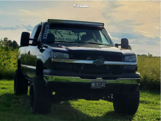 2005 Chevrolet Silverado 1500 Wheel Offset Super Aggressive 3"-5 ...