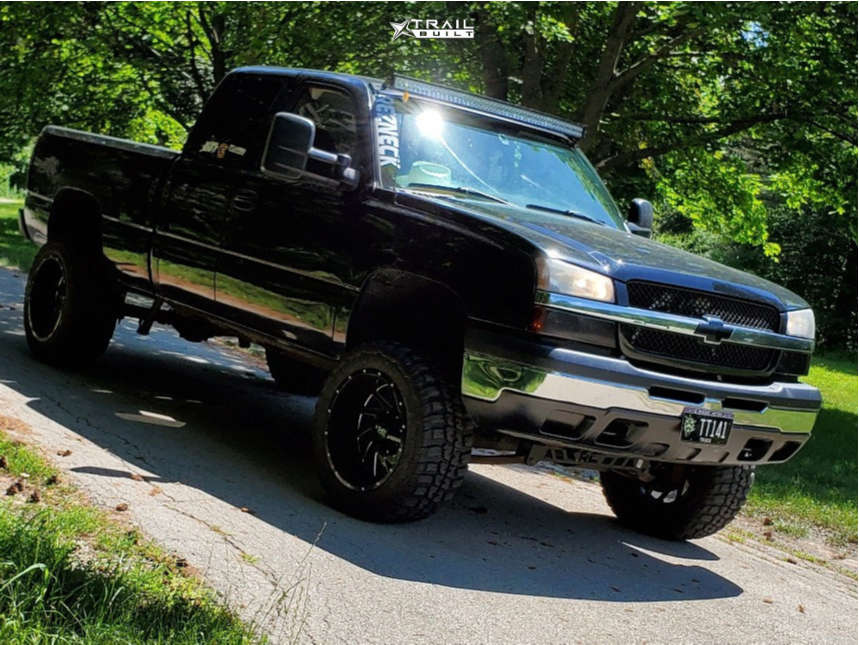 2005 Chevrolet Silverado 1500 Wheel Offset Super Aggressive 3"-5 ...