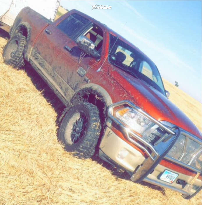 2013 Ram 1500 Wheel Offset Aggressive > 1" Outside Fender Air ...