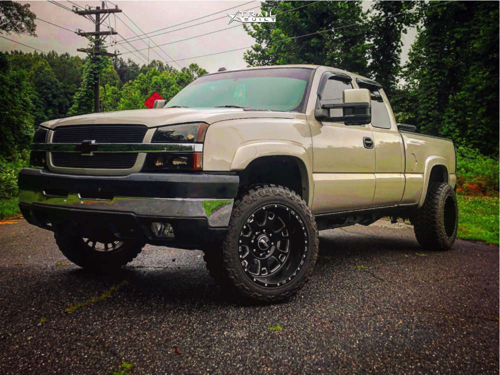 2004 Chevrolet Silverado 2500 HD Wheel Offset Super Aggressive 3"-5 ...