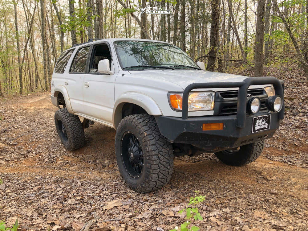 2002 Toyota 4Runner Wheel Offset Slightly Aggressive Suspension Lift 3 ...