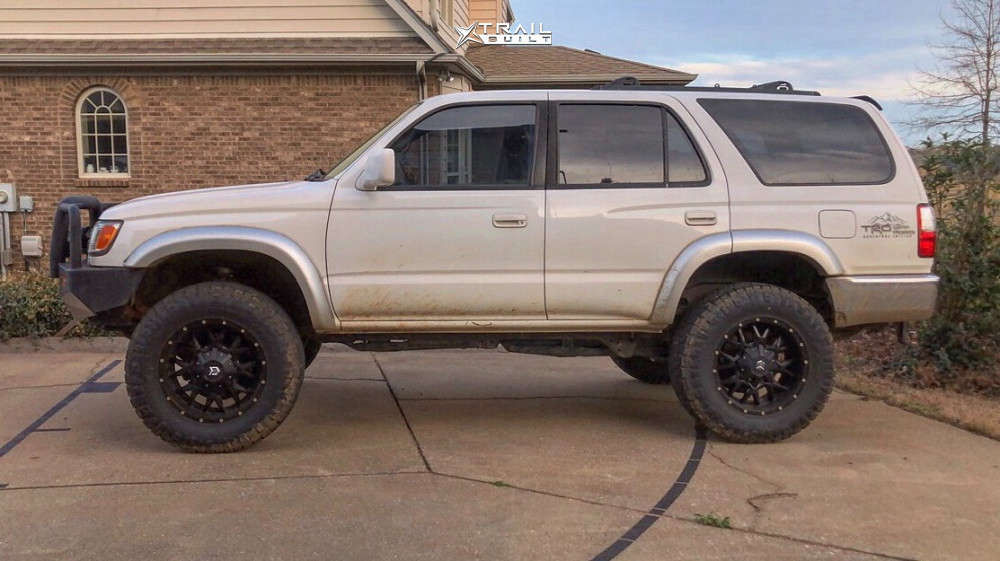 2002 Toyota 4Runner Wheel Offset Slightly Aggressive Suspension Lift 3 ...