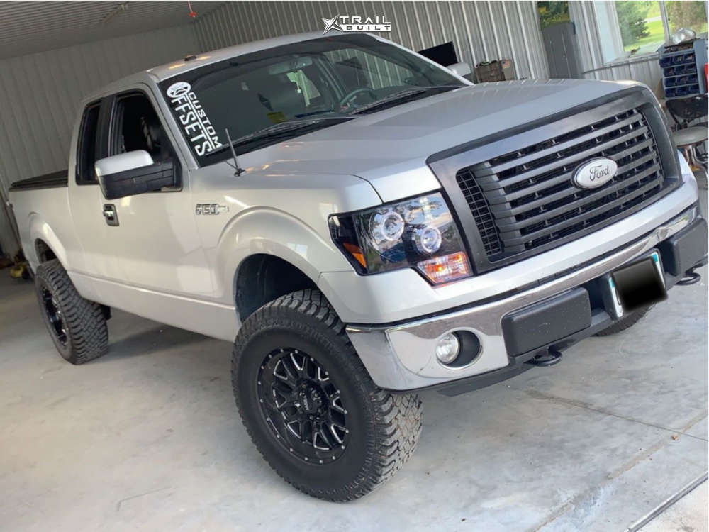 2012 Ford F-150 Wheel Offset Super Aggressive 3"-5" Leveling Kit | 794375 | TrailBuilt Off-Road