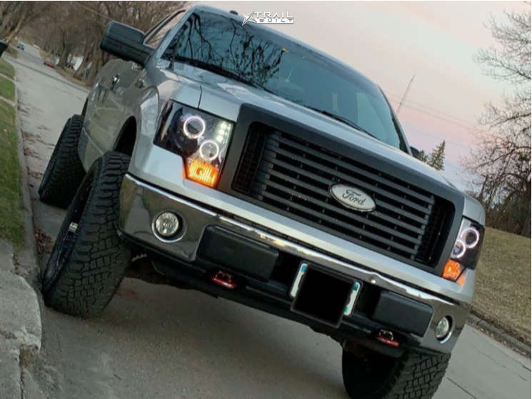 2012 Ford F-150 Wheel Offset Super Aggressive 3"-5" Leveling Kit | 794375 | TrailBuilt Off-Road