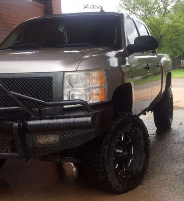 2008 Chevrolet Silverado 1500 Wheel Offset Aggressive > 1" Outside ...