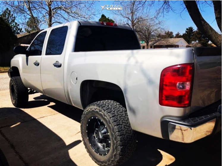 2008 Chevrolet Silverado 1500 Wheel Offset Aggressive > 1" Outside ...