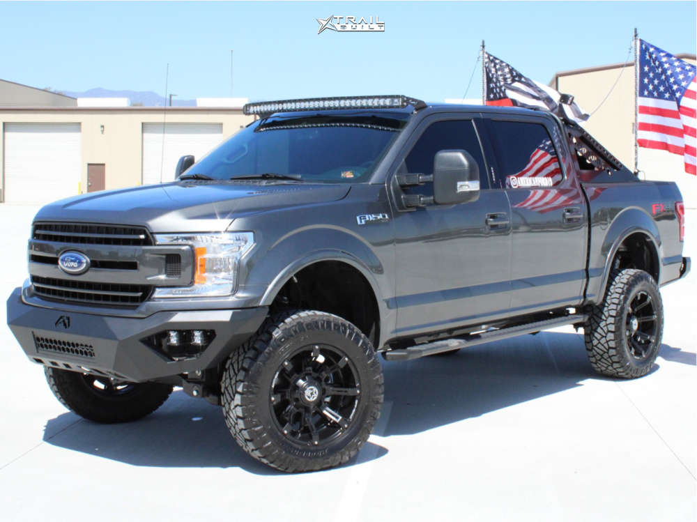 2019 Ford F-150 Wheel Offset Aggressive > 1" Outside Fender Suspension ...