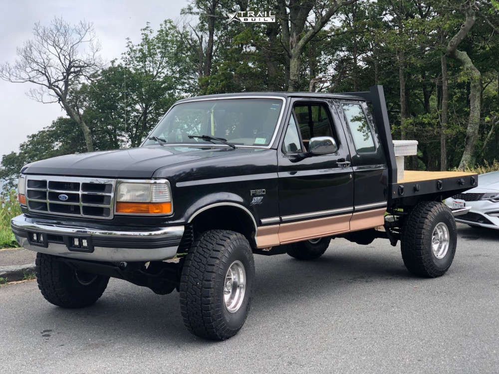 1995 Ford F-150 Wheel Offset Aggressive > 1" Outside Fender Suspension ...