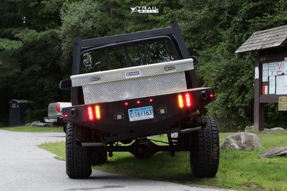 1995 Ford F-150 Wheel Offset Aggressive > 1" Outside Fender Suspension ...