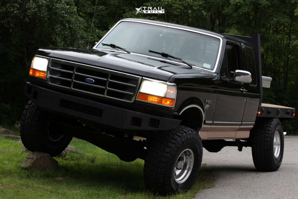1995 Ford F-150 Wheel Offset Aggressive > 1" Outside Fender Suspension ...