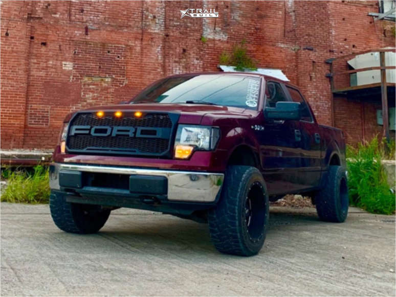 2009 Ford F-150 Wheel Offset Super Aggressive 3"-5" Leveling Kit ...