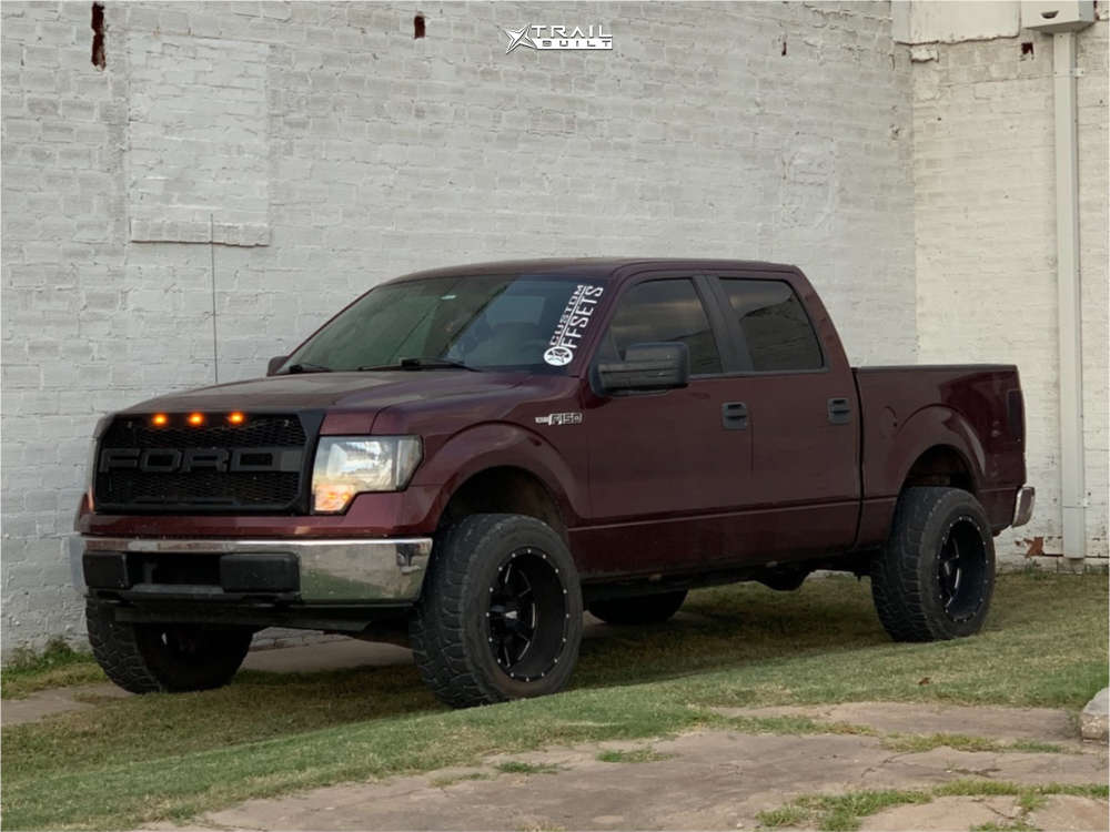 2009 Ford F-150 Wheel Offset Super Aggressive 3"-5" Leveling Kit ...