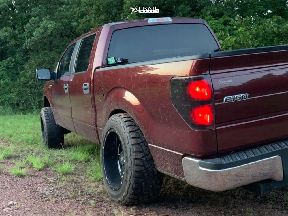 2009 Ford F-150 Wheel Offset Super Aggressive 3"-5" Leveling Kit | 795739 | TrailBuilt Off-Road