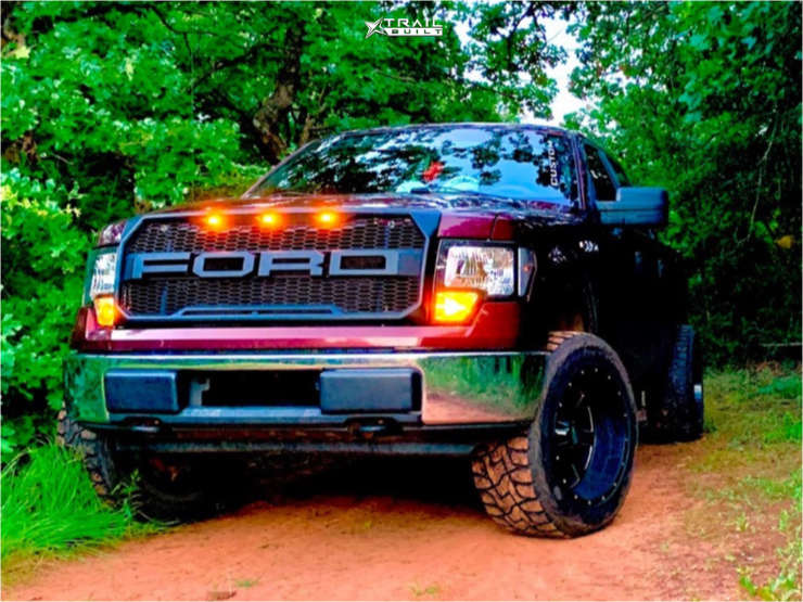 2009 Ford F-150 Wheel Offset Super Aggressive 3"-5" Leveling Kit ...