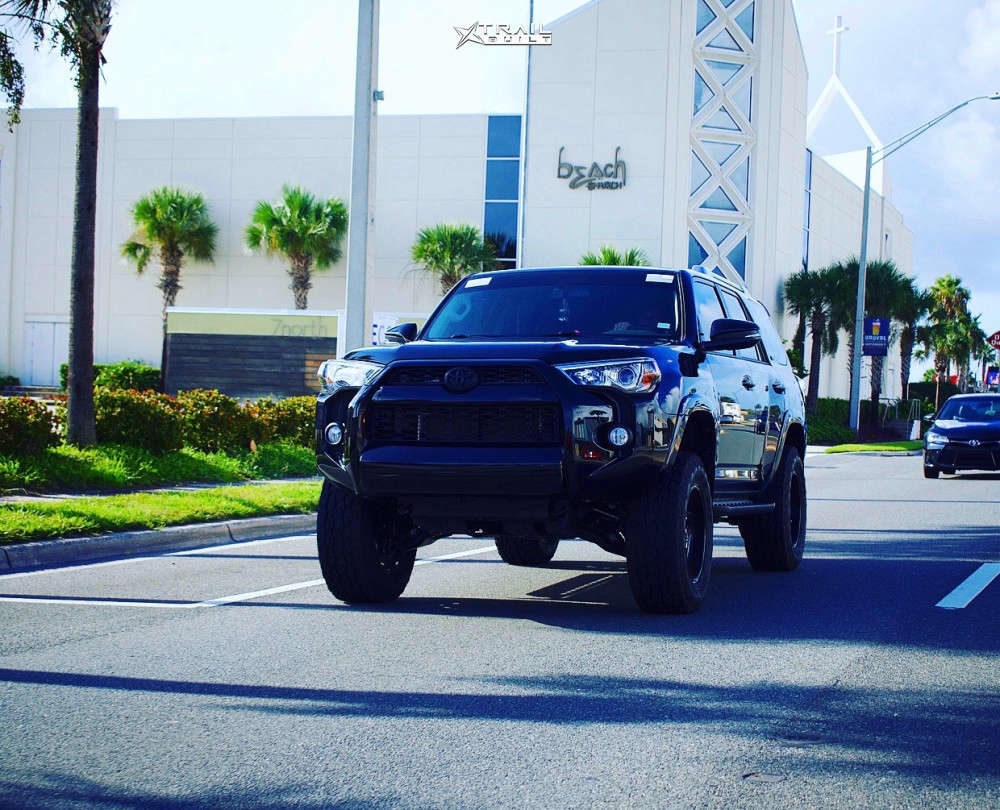 2018 Toyota 4Runner Wheel Offset Aggressive > 1" Outside Fender ...