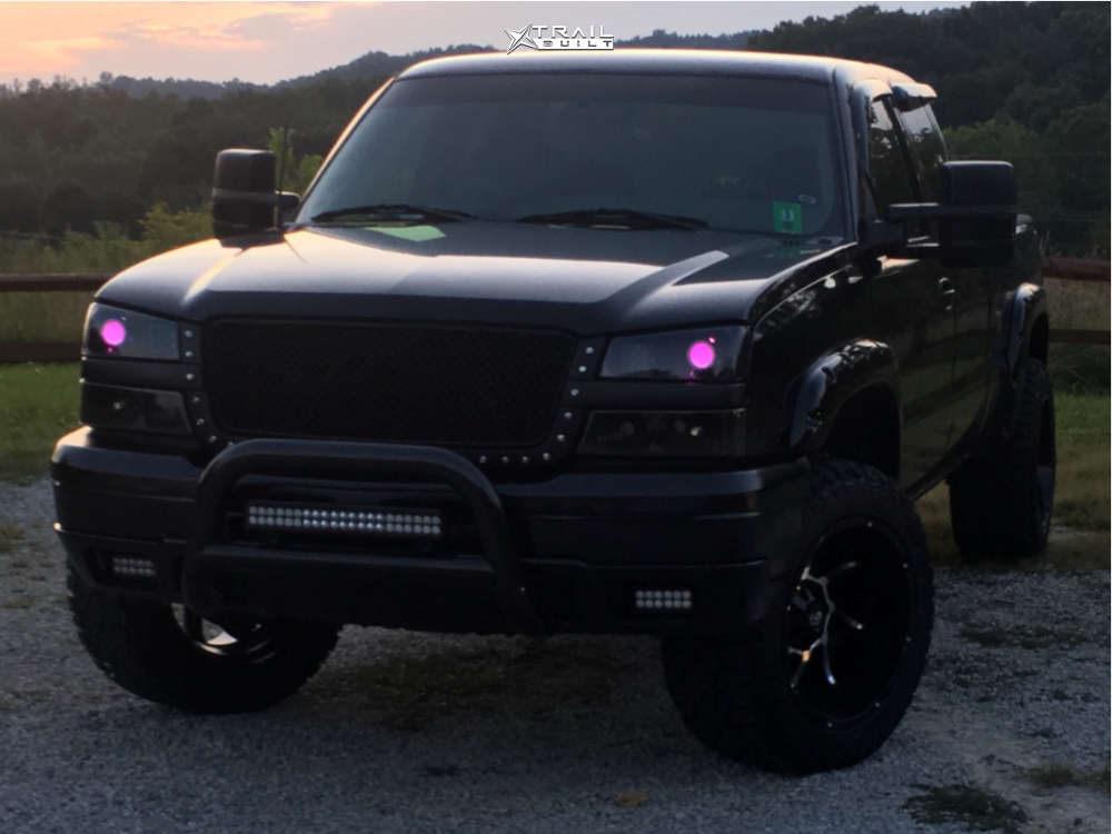 2004 Chevrolet Silverado 1500 Wheel Offset Aggressive > 1" Outside ...