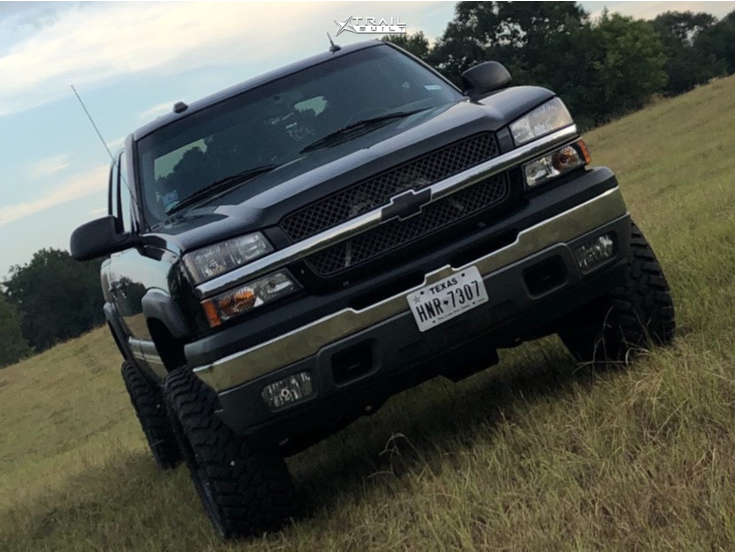 2005 Chevrolet Silverado 1500 Wheel Offset Aggressive > 1" Outside ...