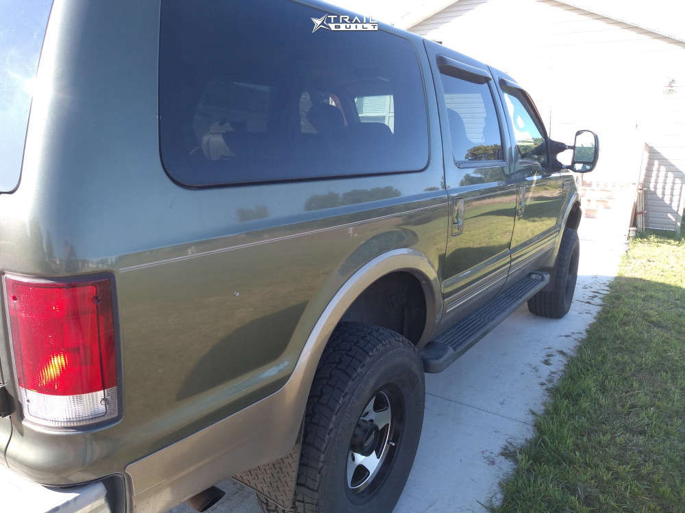 2000 Ford Excursion Wheel Offset Aggressive > 1" Outside Fender ...