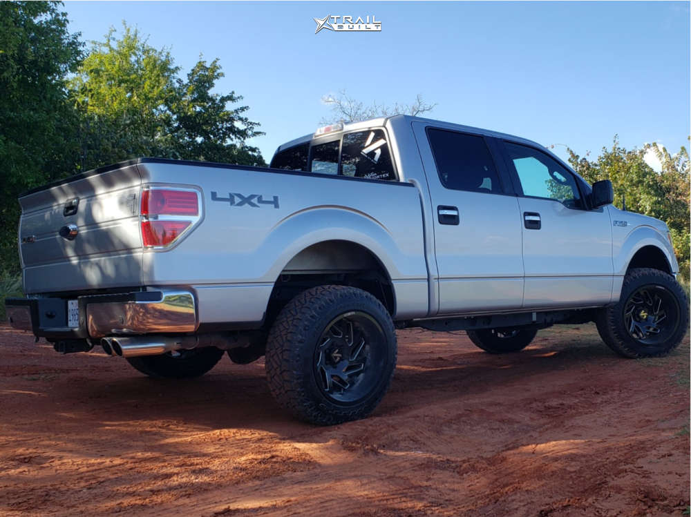 2013 Ford F-150 Wheel Offset Super Aggressive 3"-5" Leveling Kit | 796772 | TrailBuilt Off-Road