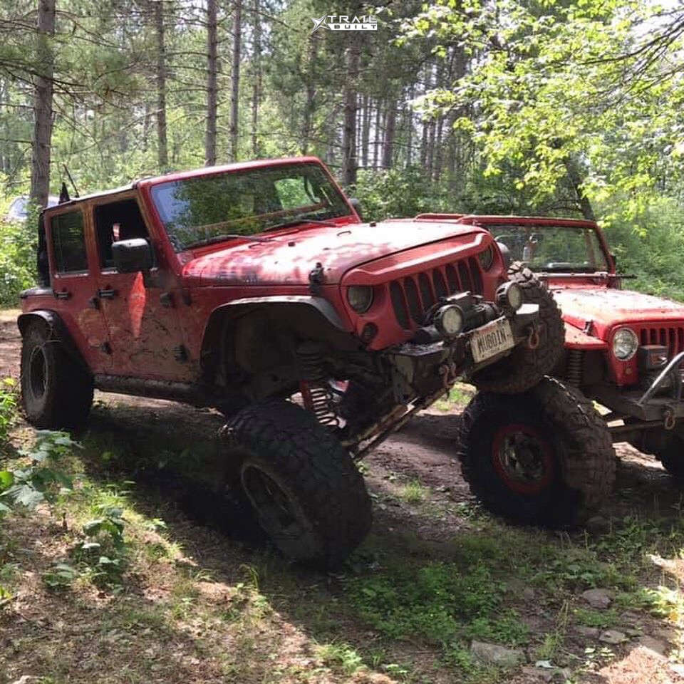 2012 Jeep Wrangler JK Wheel Offset Aggressive > 1" Outside Fender ...