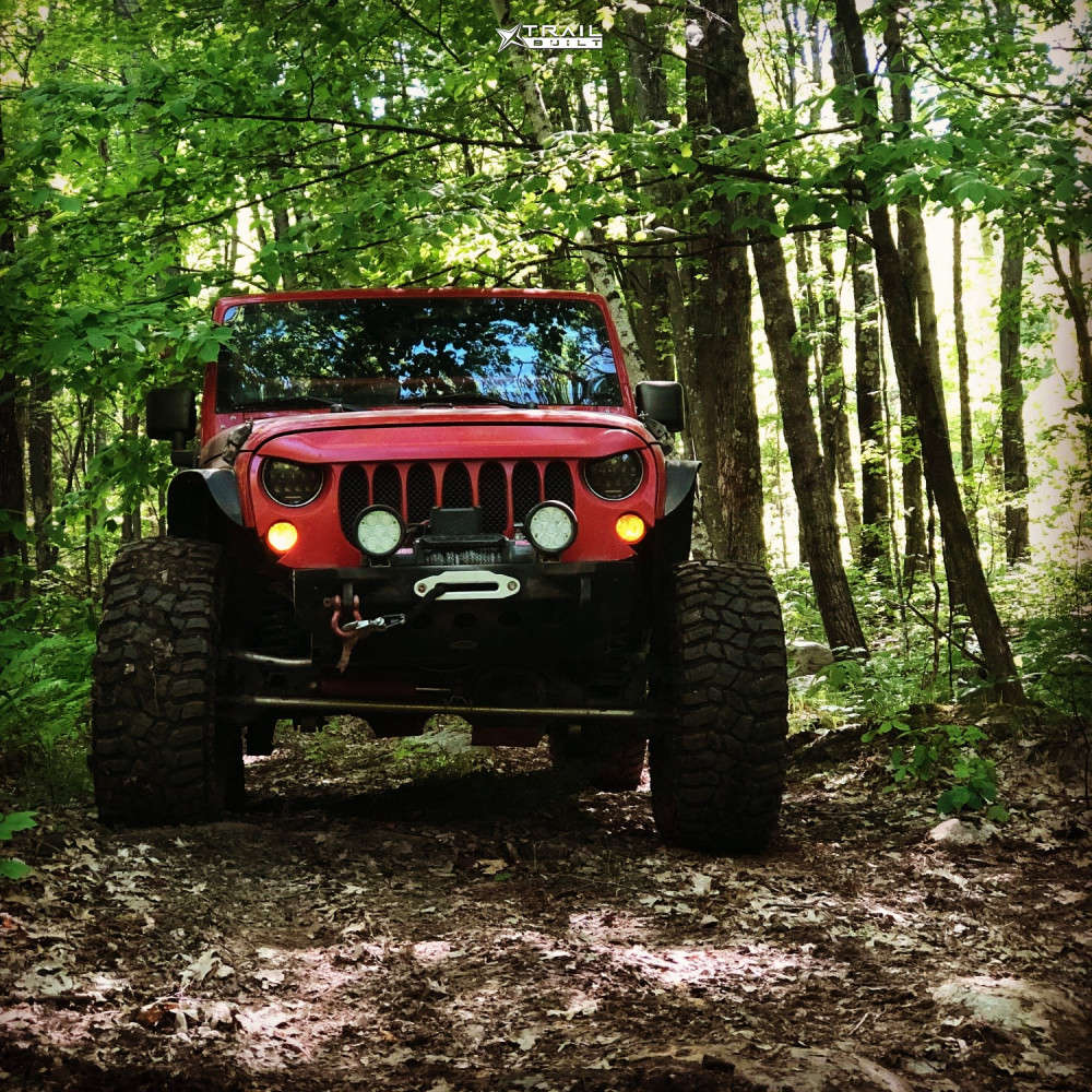 2012 Jeep Wrangler JK Wheel Offset Aggressive > 1" Outside Fender ...