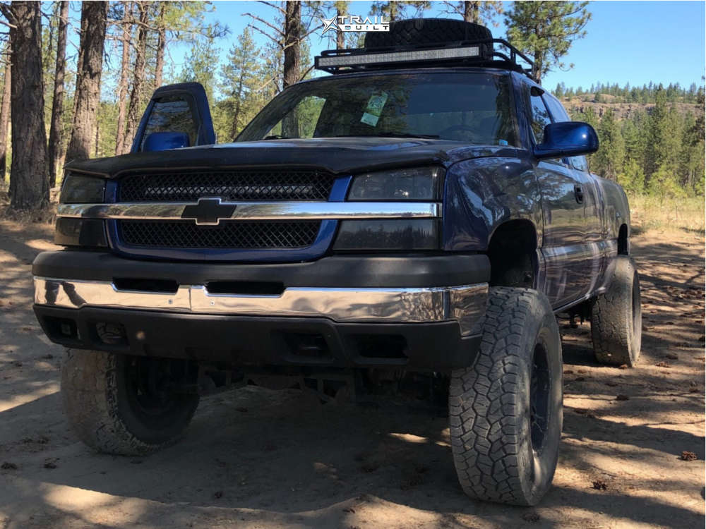 2004 Chevrolet Silverado 1500 Wheel Offset Super Aggressive 3"-5 ...