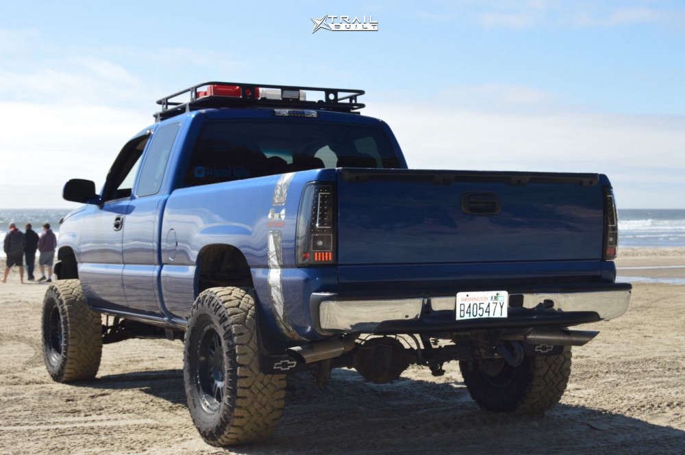 2004 Chevrolet Silverado 1500 Wheel Offset Super Aggressive 3"-5 ...