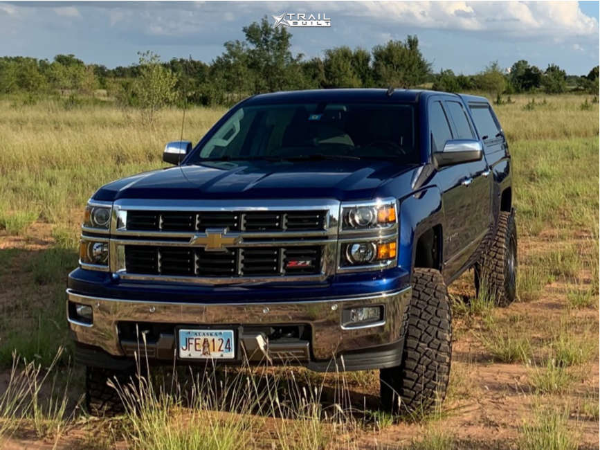 2014 Chevrolet Silverado 1500 Wheel Offset Slightly Aggressive ...