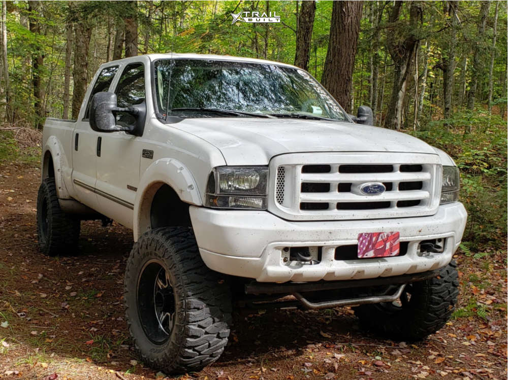 2000 Ford F-250 Super Duty Wheel Offset Slightly Aggressive Suspension ...
