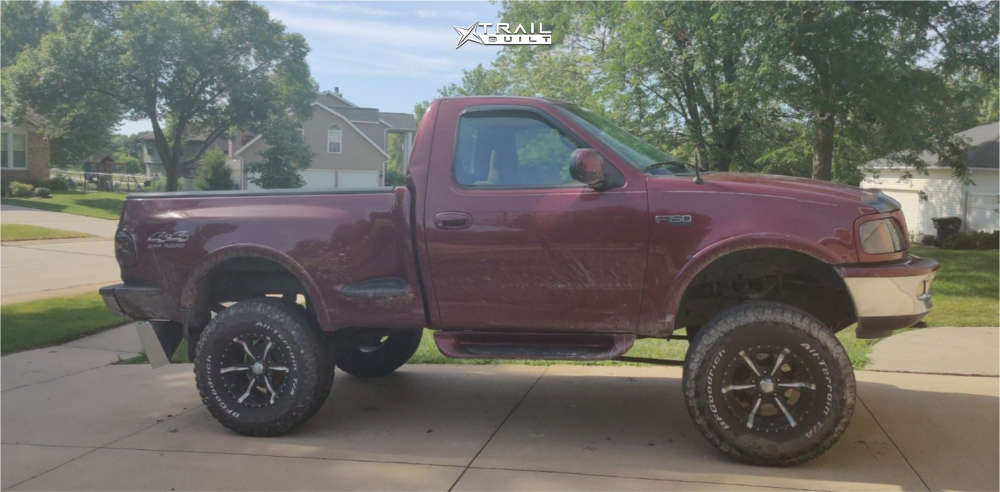 1997 Ford F-150 Wheel Offset Nearly Flush Suspension Lift 6" | 805806 ...