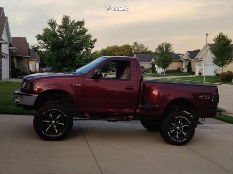 1997 Ford F-150 Wheel Offset Nearly Flush Suspension Lift 6" | 805806 ...