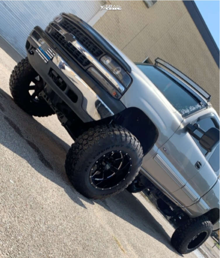 2000 Chevrolet Silverado 1500 Wheel Offset Super Aggressive 3"-5 ...