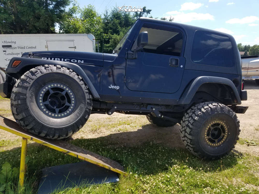 2006 Jeep TJ Wheel Offset Aggressive > 1" Outside Fender Suspension ...
